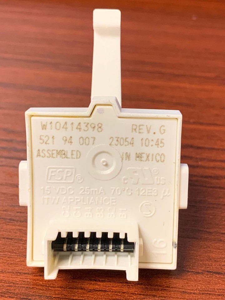 OEM Amana Washer Water-Level Selector Switch WPW10414398 For NTW4519JW2 ...