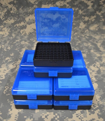 22 lr Ammo Box /Case /Storage (10 PACK) 1000 Rnds storage (BLUE) | eBay