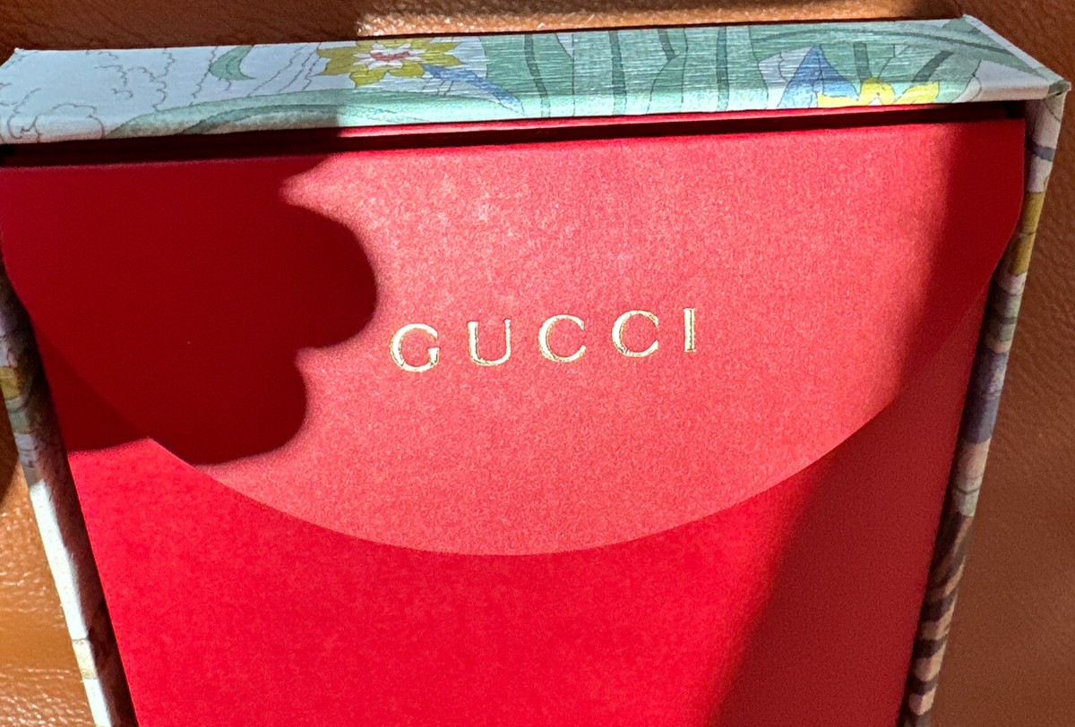 Red Gucci Print