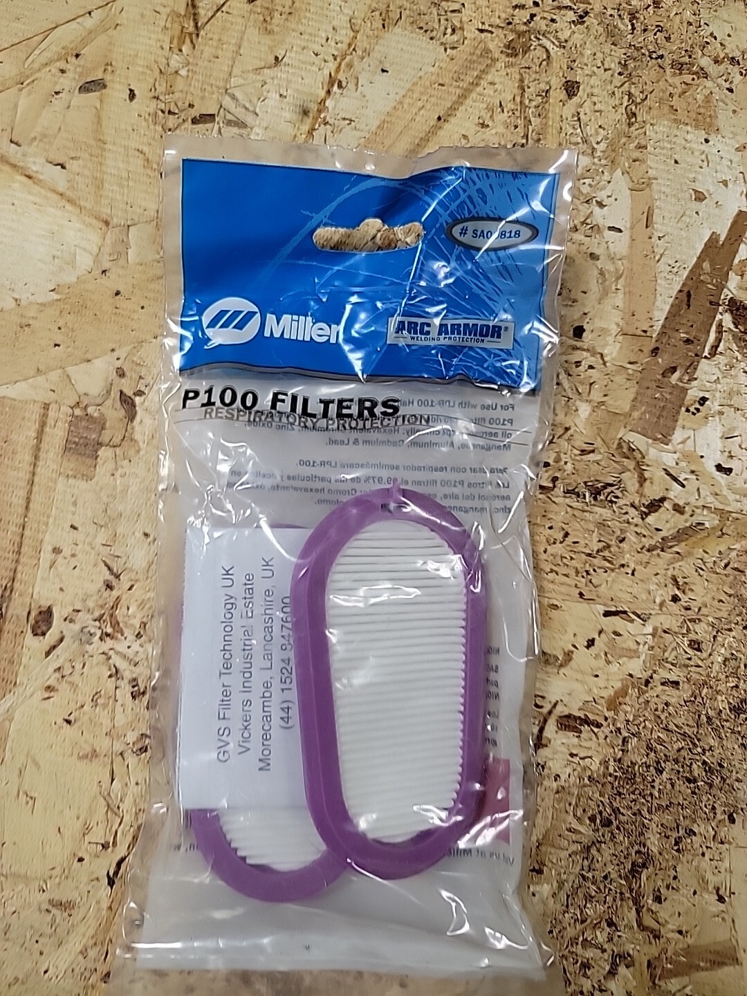 Miller P100 Replacement Filter for LPR-100 - SA00818 (2 Pack) for sale ...