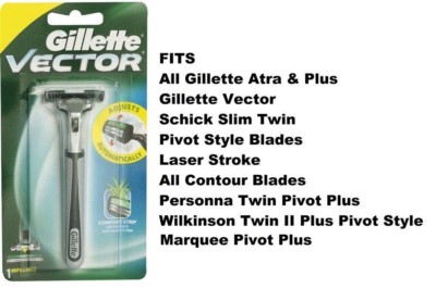 Gillette Vector FT Atra Contour Plus Razor blade Cartridge Refill ...