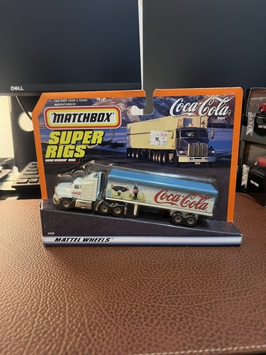 Vintage Matchbox Super Rigs Coke Semi Truck 34330 1998 Mattel Wheels ...