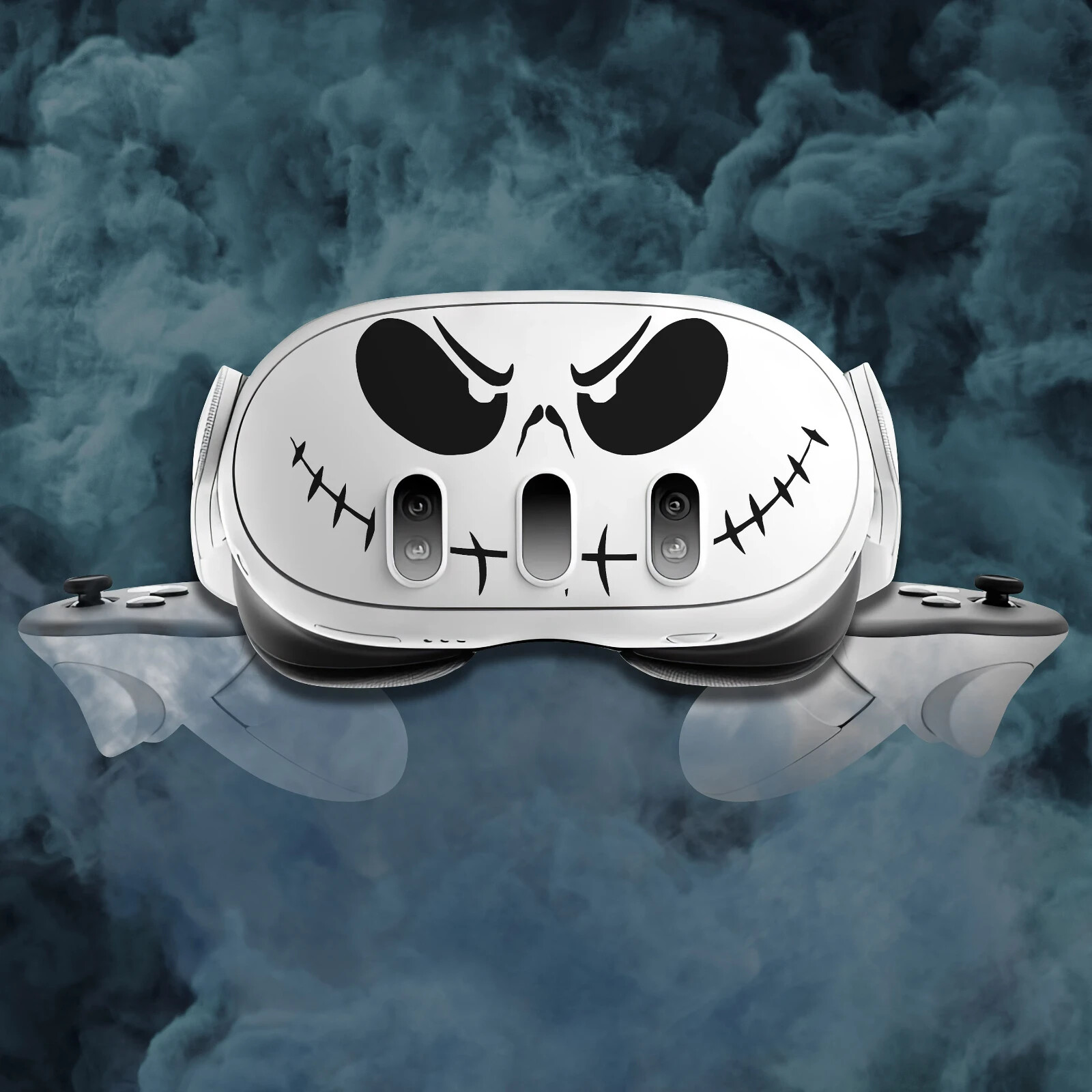 Evil Pumpkin Meta Quest 3 Vinyl wrap | Grelly UK