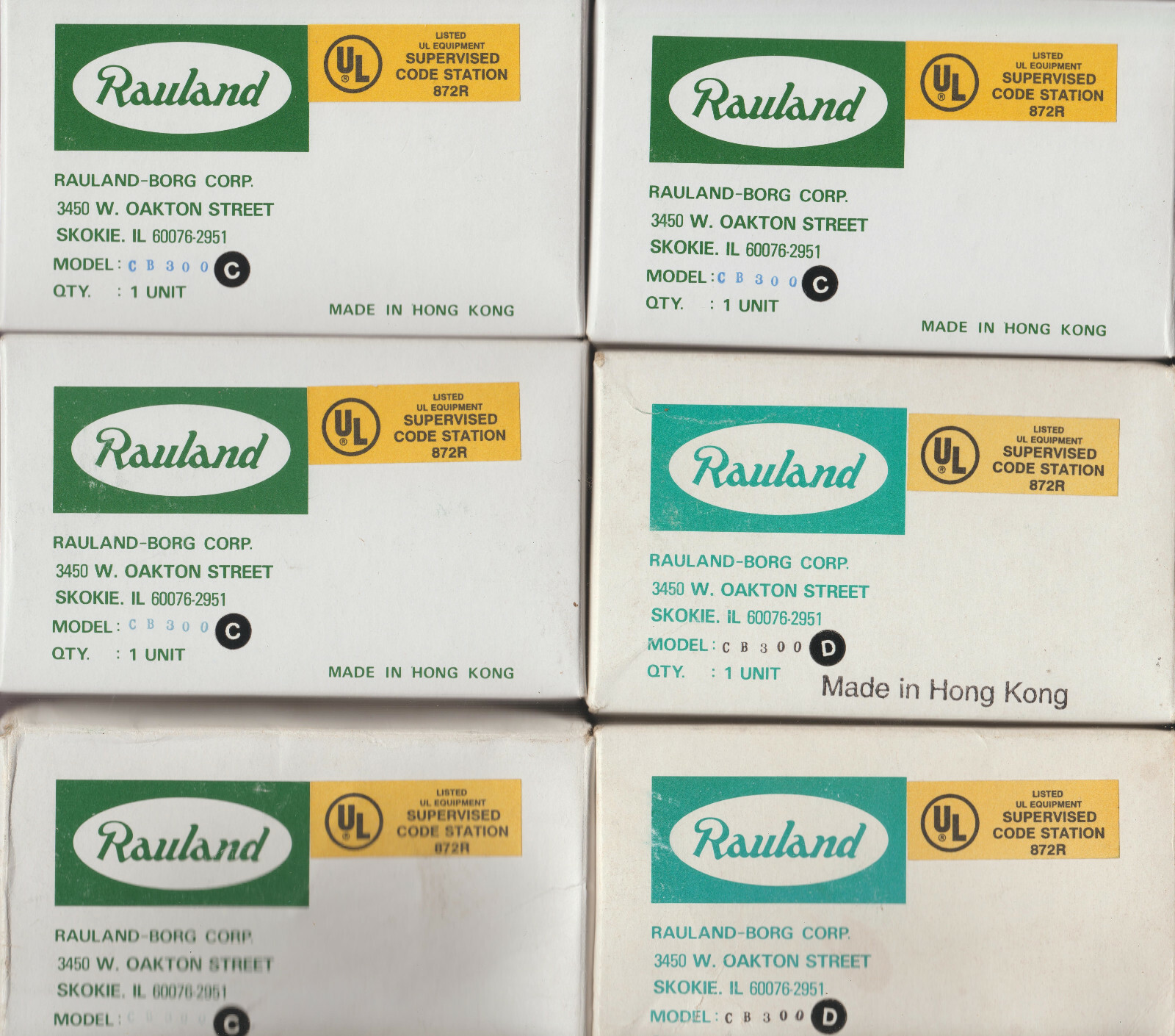 NEW Rauland-Borg Responder CB300 Nurse Call Code Blue Call Station, NIB ...