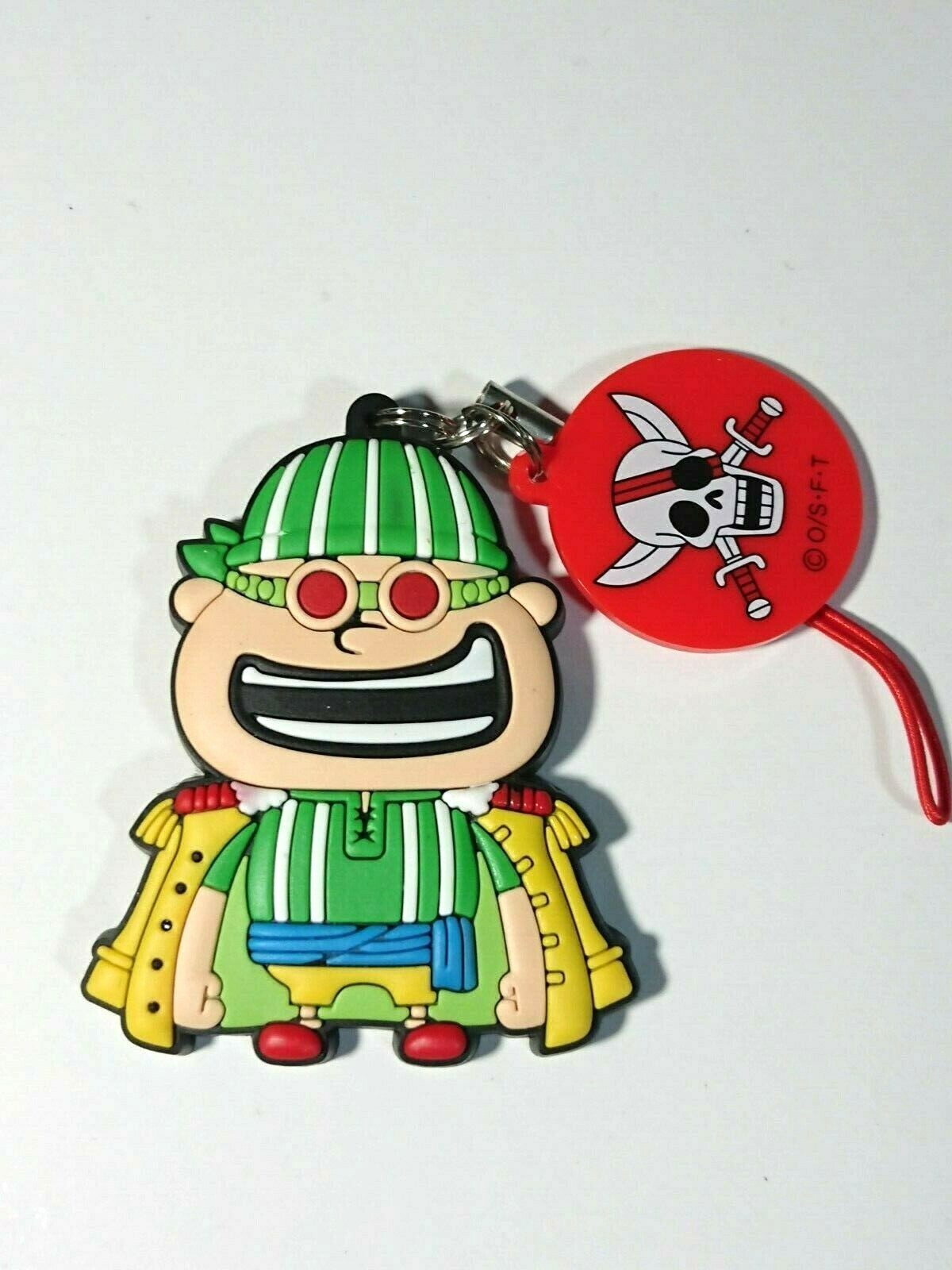 One Piece PANSON WORKS Lucky Roo Rubber Strap Keychain | eBay