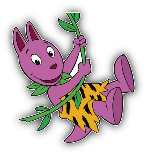 The Backyardigans Cartoon Austin Jungle Sticker Bumper Decal - ''SIZES ...