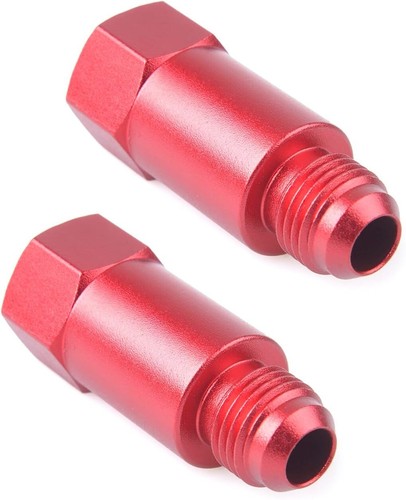 6AN Female to 6AN Male red Inline Vent Valve Fuel Cell Vent Roll Over ...