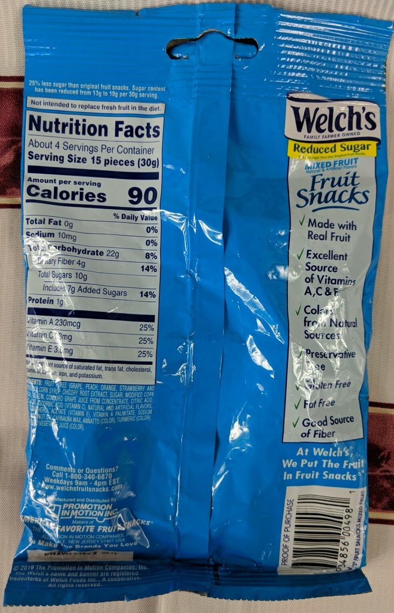 Welchs Fruit Snacks Mixed