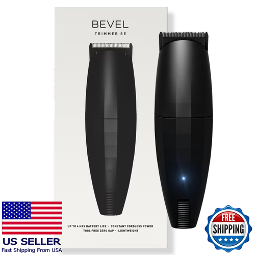 Men's Portable Beard Trimmer - Lightweight, Cordless, 4-Hour Battery ...