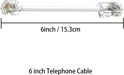 Telephone Line RJ45 to RJ11 Adapter, Jack Ethernet Cable... | eBay