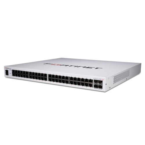 Fortinet FortiSwitch FS-448E-POE 48xG + 1 year License FC-10-S448P-247 ...
