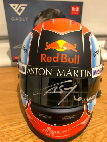 Pierre Gasly (France) signed 2019 Red Bull Racing Helmet (1:2 Scale ...
