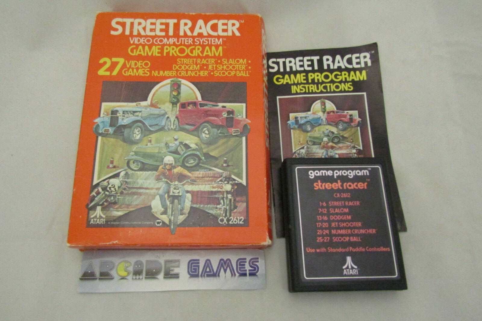 Street Racer Atari 2600 - Prix - Photo - Présentation