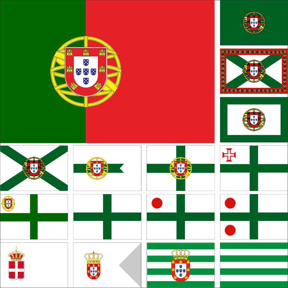 Portugal Flag Coloring Sheet Portugal Symbols Coloring Pages