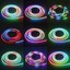 5V Addressable Rainbow ARGB LED Strip Neon Rope Tube Soft SK6812 IC ...