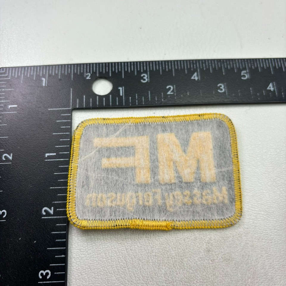 Vintage MF Farming and Work Equipment MASSEY FERGUSON Patch 001R | eBay