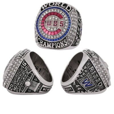 Rizzo 2016 Chicago Cubs World Series Championship Replica Ring Size 11 ...