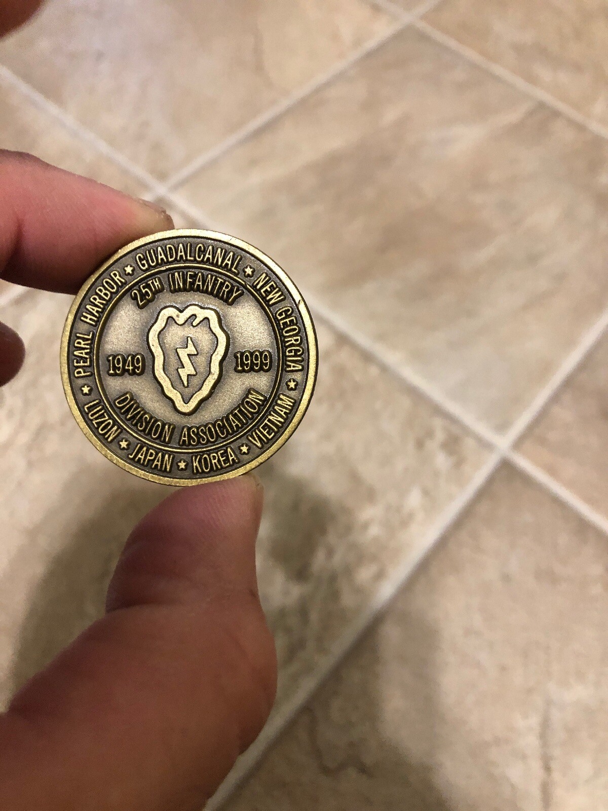 25Th Infantry Division Tropic Lightning Challenge Coins | eBay