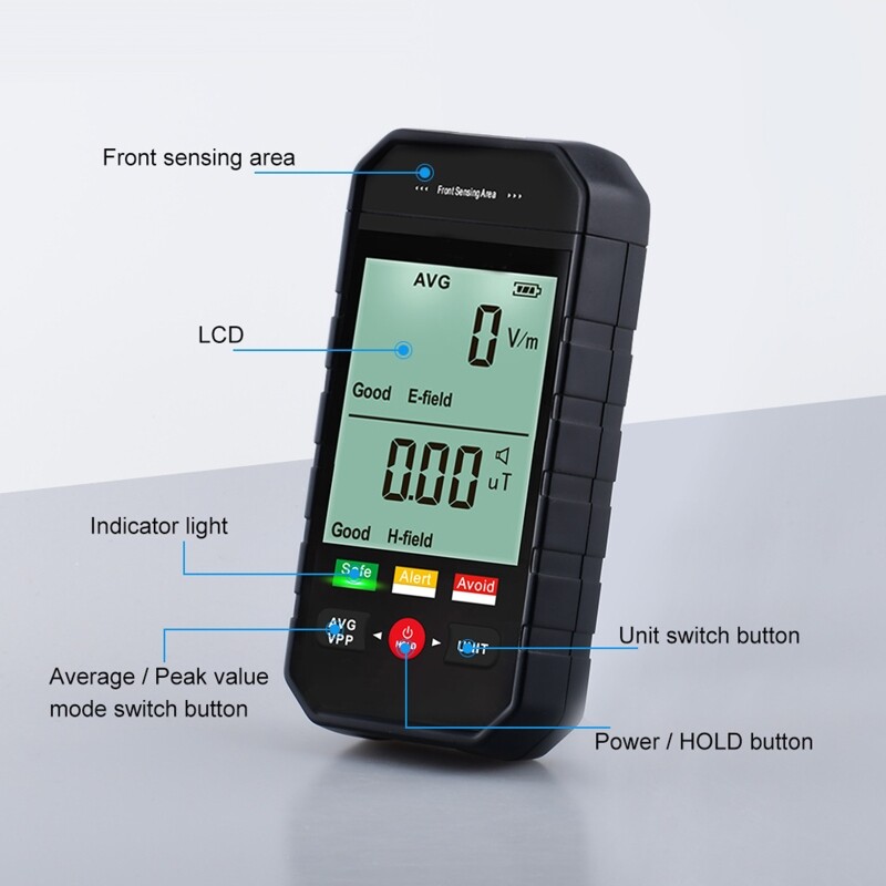 Hand-held Digital LCD EMF Detector Great Tester for Home EMF ...