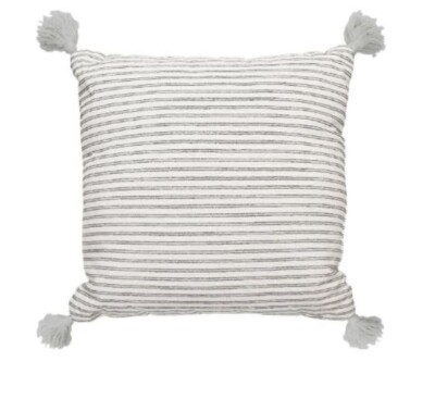 Lush Decor Pinnacle Stripe Decorative Pillow,Gray,20 X 20 | eBay
