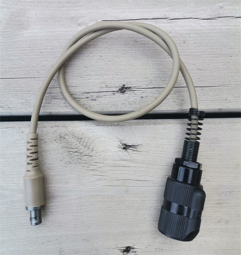 INVISIO V60 6PIN Connector Adapter | 6V | 50CM | Tan Black Plug ...