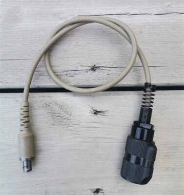 INVISIO V60 6PIN Connector Adapter | 6V | 50CM | Tan Black Plug ...
