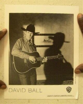 David Ball Press Kit And Photo Thinkin' Problem With Guitar | eBay ...