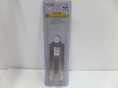 UNIVERSAL HARDWARE UH40011 COMMERCIAL STAINLESS STEEL PULL PLATE HANDLE ...