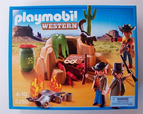 Playmobil Outlaw Hideout 5250 Western NEW cowboy skunk bandits | eBay