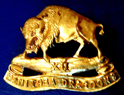VINTAGE CANADA Canadian Armed Forces XII MANITOBA DRAGOONS cap badge | eBay