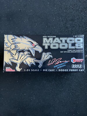 Matco Tools 1:24 Diecast Dodge Funny Car 2003 Collector Series | eBay