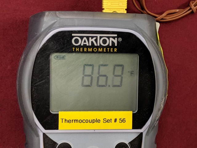 Oakton Temp 100 JTEK Datalogging Dual Thermocouple Thermometer 0 to 200 ...