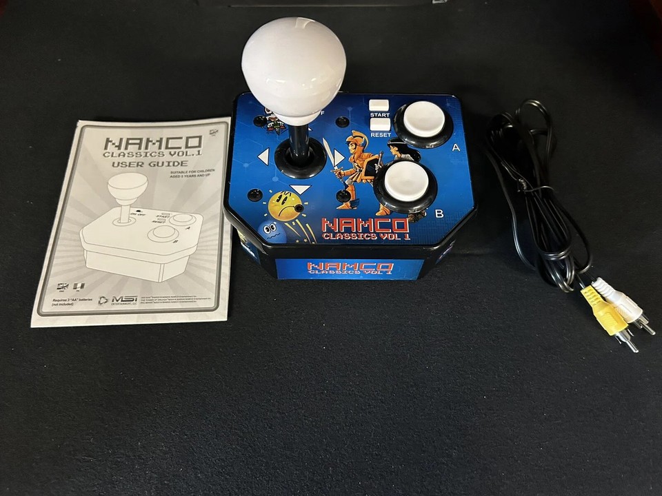 (1) New Namco Plug & Play Classics BNIB Arcade 3 in 1 Pac-Man, Dig Dug ...