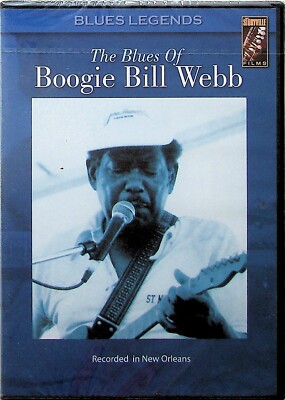 The Blues Of Boogie Bill Webb -Recorded Live In New Orleans DVD *NEW ...
