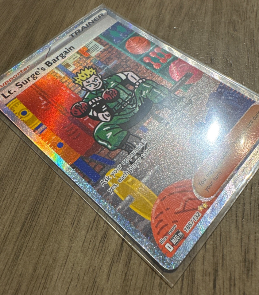 Lt. Surge's Bargain (Special Illustration Rare) 185/132 - Mega ...