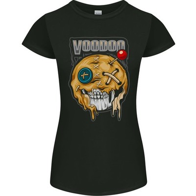 Voodoo Bambola Teschio Evil Spiriti Scuro Magia Halloween Donna Minuta ...