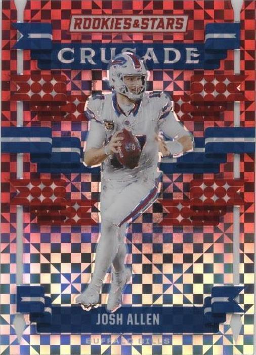 2024 Panini Rookies & Stars - Crusade Josh Allen #C-JAN Red Plaid for ...