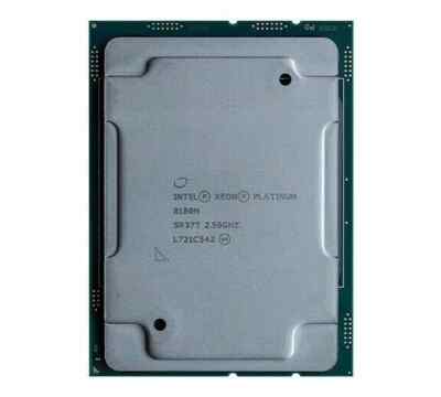 INTEL XEON PLATINUM 8180M SR37T 2.50 GHz FCLGA3647 28-Core Server CPU ...
