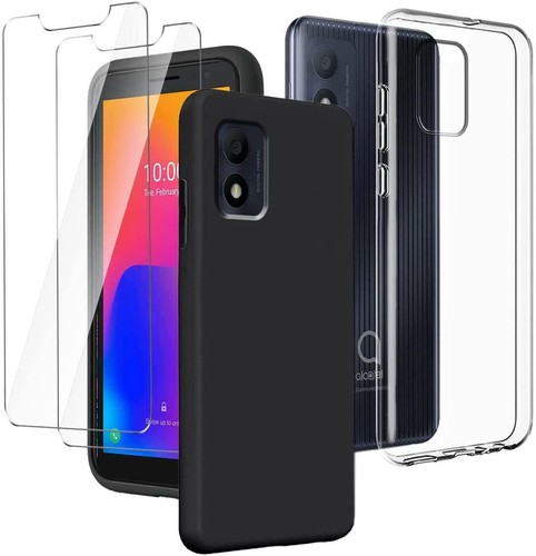 For Alcatel 1B 2022 Case, Silicone Gel Shockproof Phone Cover ...