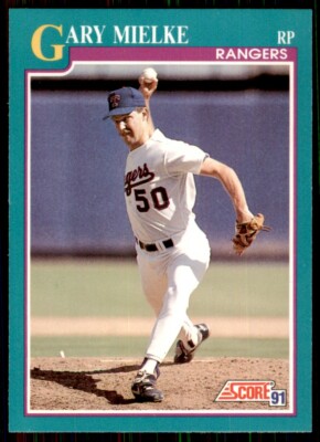 1991 Score Gary Mielke Texas Rangers #167 | eBay