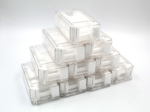 ROLEX 10 PEZZI BOX PVC PER DAYTONA SUB GMT MILGAUSS SCATOLA PLASTICA ...