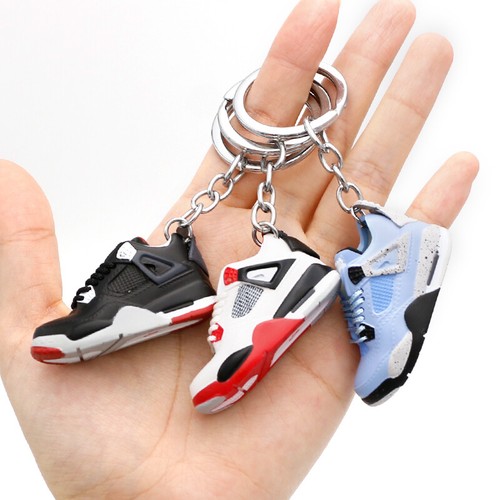 Jordan 4 Key Chains Pendant Collectible Mini Shoe Keyrings｜Shoe Box ...