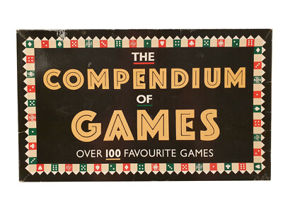 The Compendium Of Games Over 100 Favourite Card Dice and Board Vintage ...