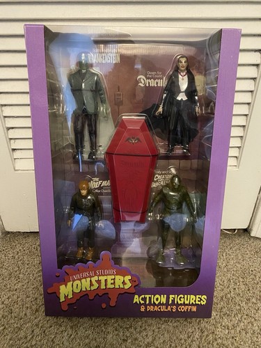 Neca Store Fright NECA Crypt Club Frankenstein Dracula Creature Wolf ...