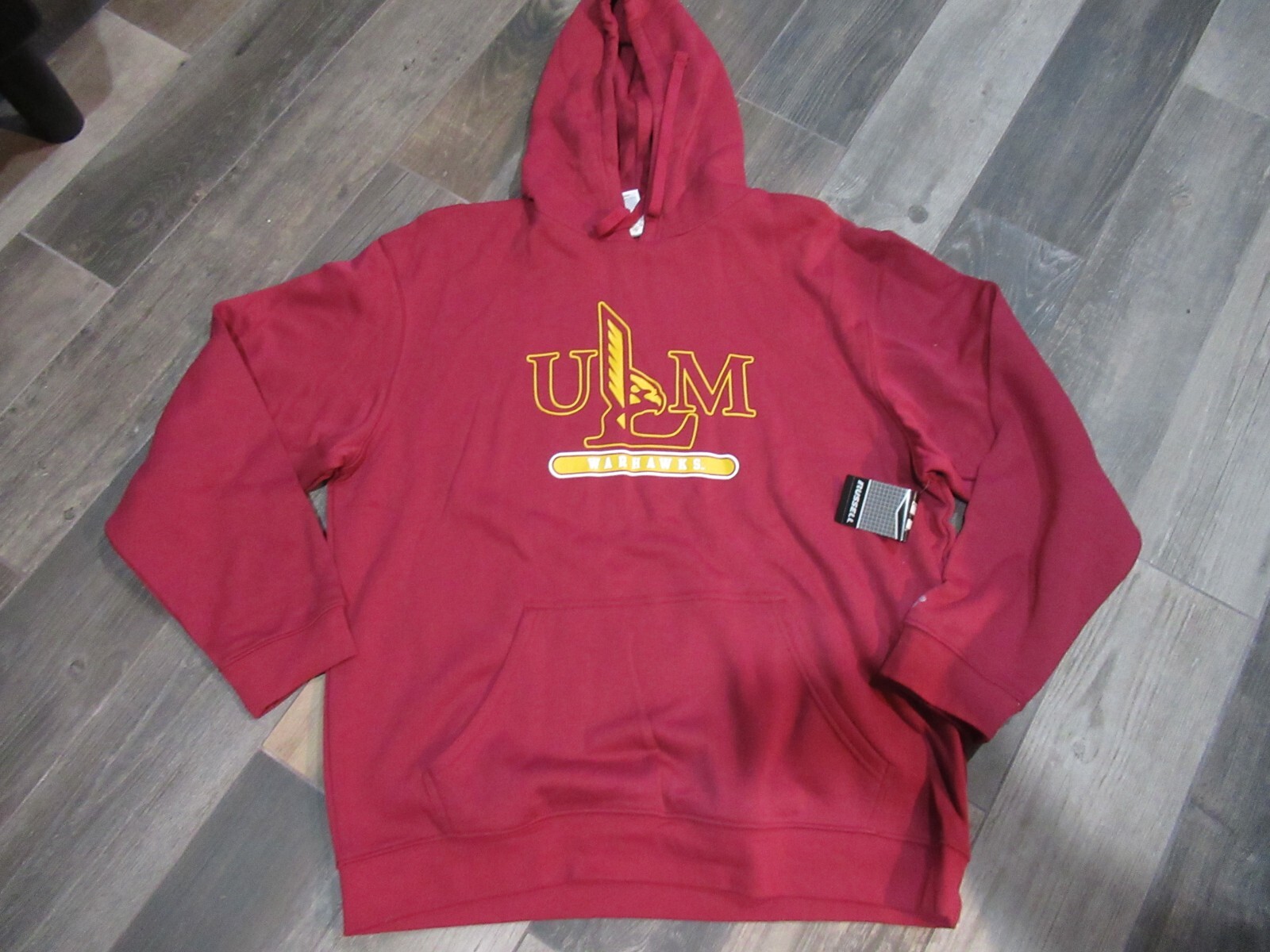 ULM Louisiana Monroe Warhawks Hoodie Sweatshirt Men's XL new with tags ...