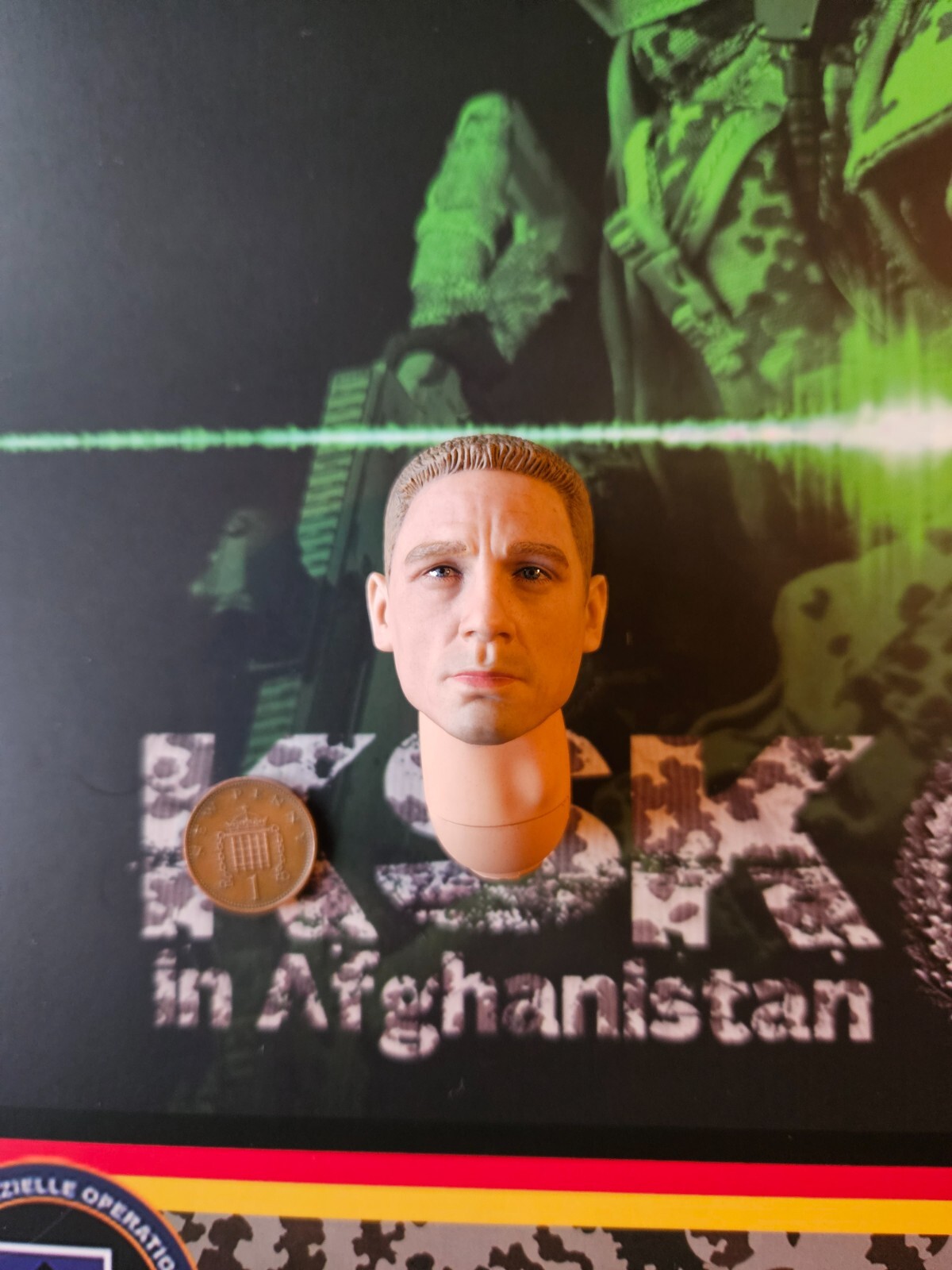 FLAGSET German KSK in Afghanistan FS-73009 Head Sculpt loose 1/6th ...
