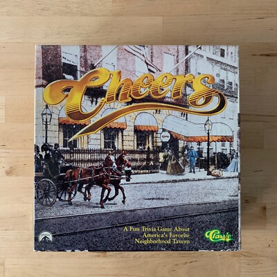 Cheers Trivia Board Game by Classic Games - Complete, Excellent | eBay