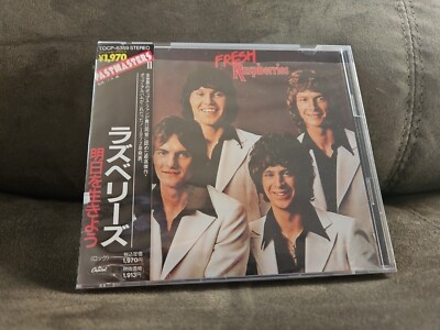 RASPBERRIES Fresh JAPAN CD TOCP-6359 w/ OBI PASTMASTERS II Eric Carmen ...