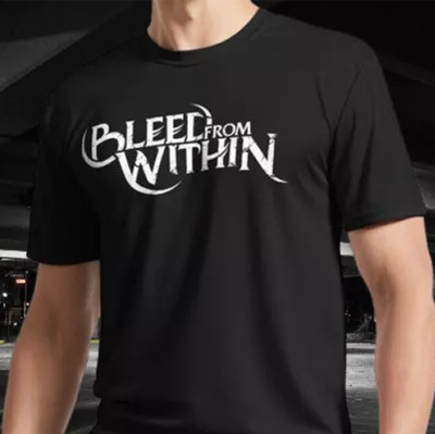 Bleed from within Band logo Classic T Shirt Full Size S-5XL | eBay
