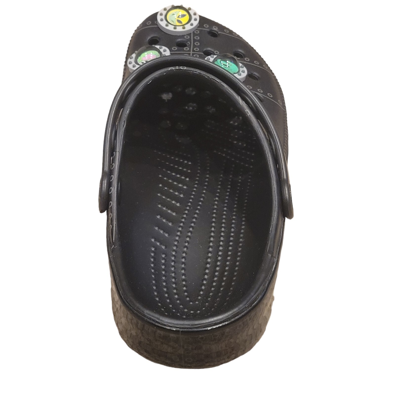 Classic Crocs x Ron English Clog Area 54 Black Alien RARE Men's Size 11 ...